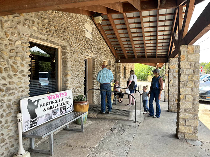 Even the outdoor setting maintains that charming small-town Texas vibe that makes Mary's feel like coming home.
