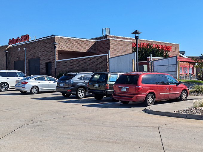 The unassuming exterior hides barbecue greatness within &ndash; like finding a pitmaster's secret location that happens to have plenty of parking.