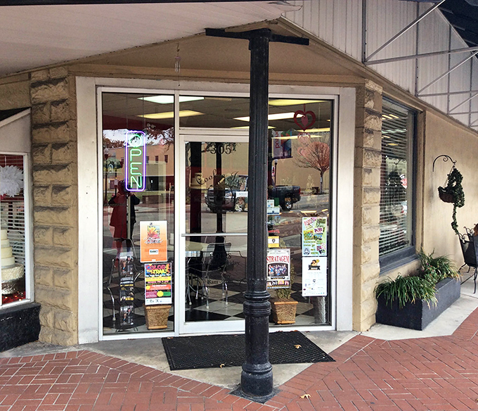 Even the entrance says "welcome to temptation"&mdash;where the only regret you'll have is not ordering one of everything.