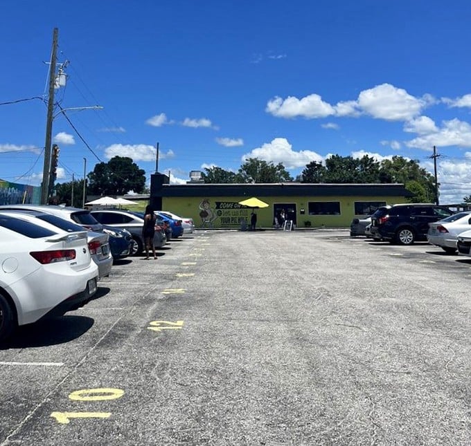 From the outside, it's an unassuming lime-green building in a parking lot. Inside? One of Orlando's most cherished breakfast institutions.