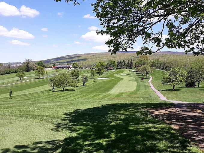 Park Hills Golf Course offers affordable recreation with mountain views that would cost triple elsewhere, making retirement leisure accessible for everyday budgets.