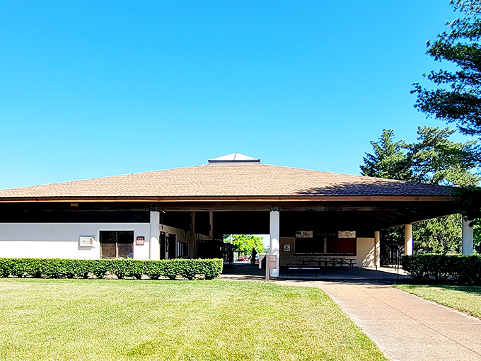 The park's welcoming nature center stands ready to introduce visitors to Cheesequake's wonders. This unassuming building houses the secrets to unlocking the park's natural treasures.