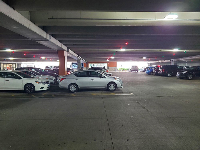Parking spaces aplenty, because finding a spot shouldn't be harder than finding deals.