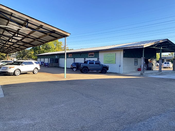 Don't let the modest exterior fool you &ndash; behind that unassuming fa&ccedil;ade lies a labyrinth of secondhand wonders waiting to be discovered.