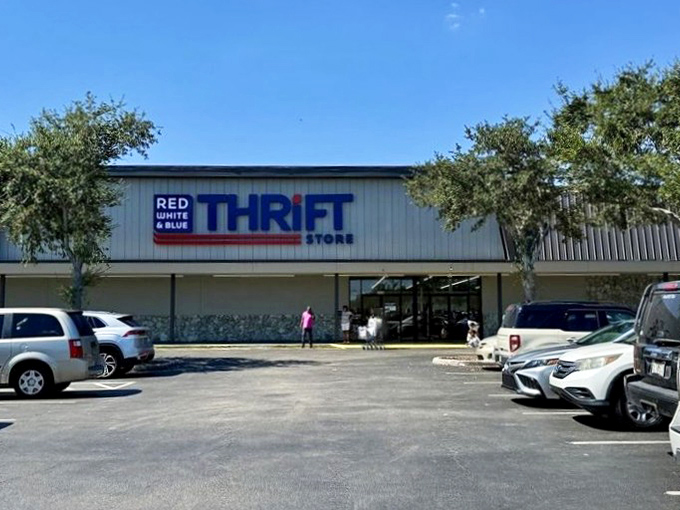 The parking lot &ndash; first stop on your treasure hunt journey, where cars of all makes and models unite in the universal quest for bargains.