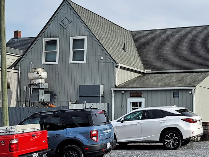A full parking lot is the universal sign of good food. Cars from near and far make the pilgrimage to this unassuming culinary landmark. 