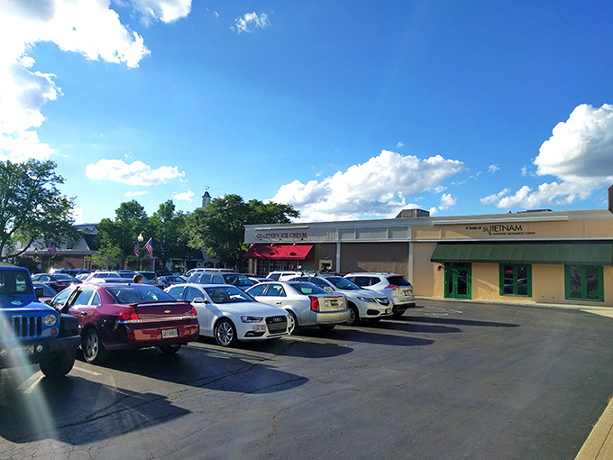 A packed parking lot that tells the real story&mdash;no marketing campaign beats genuine deliciousness and word-of-mouth devotion.