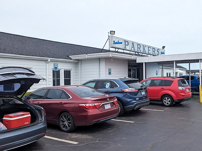 A parking lot that fills with license plates from across the state. The real North Carolina unity isn't political&mdash;it's the willingness to drive for exceptional barbecue.