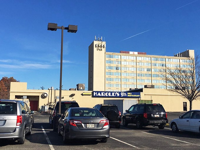 The parking lot fills with pilgrims on their quest for pastrami perfection &ndash; each car representing someone about to have a life-changing deli experience.