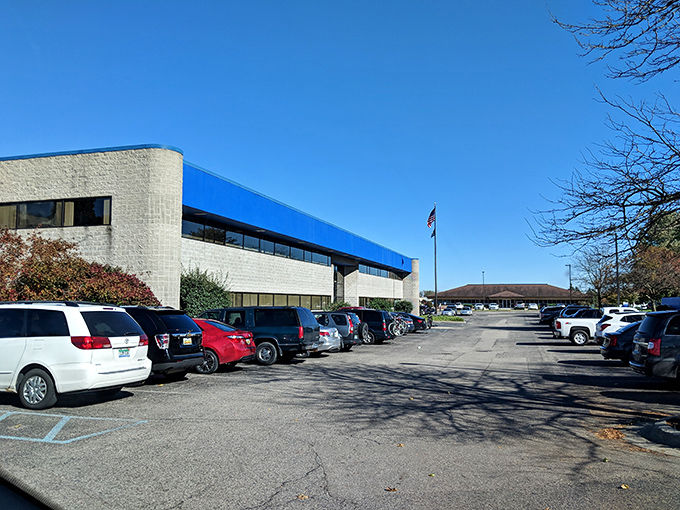 A packed parking lot tells the real story&mdash;Michigan's most dedicated bargain hunters will brave any weather for the thrill of the find.
