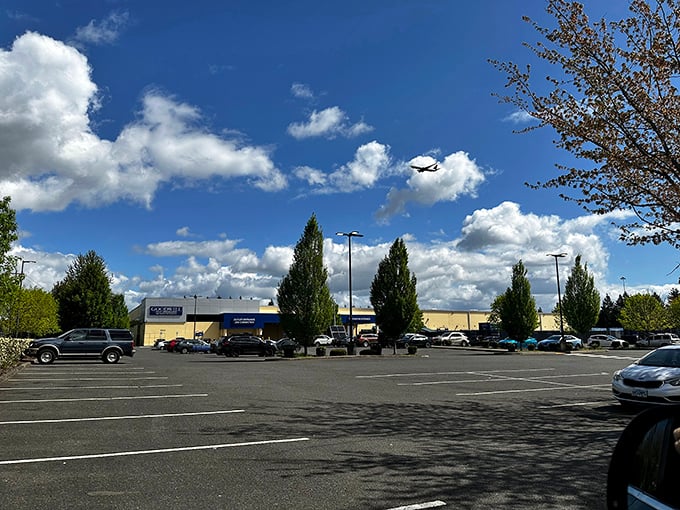Under Oregon's dramatic skies, this unassuming building holds more surprises than a magician's hat.