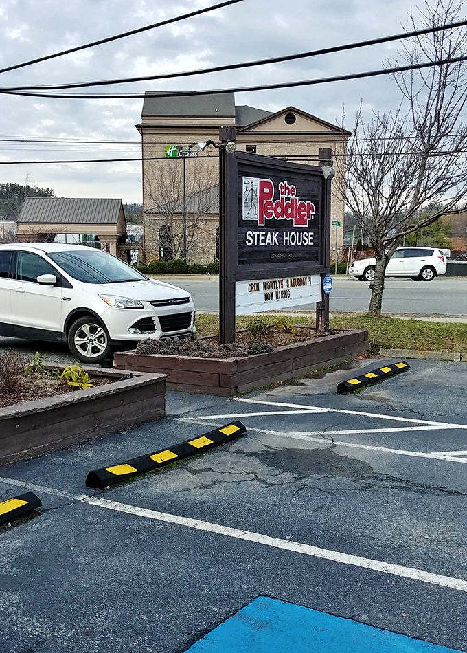 Plenty of parking means no circling like a hungry vulture before your steak dinner &ndash; hallelujah!