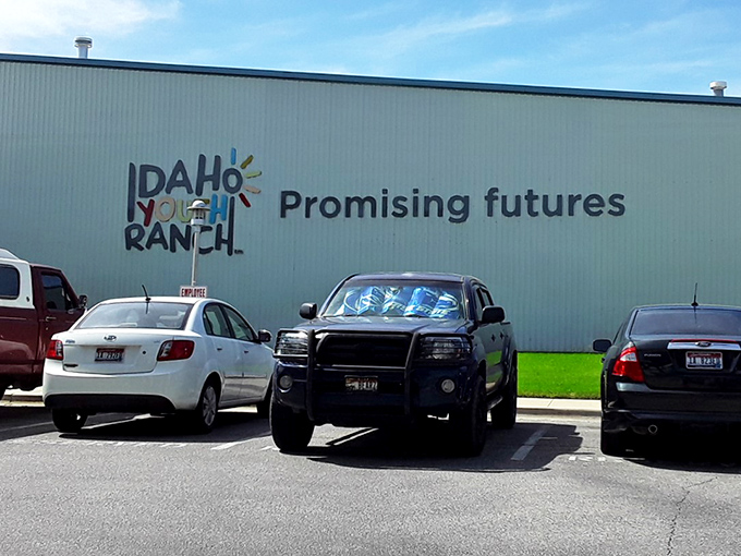 The promise painted on the wall isn't just about the organization &ndash; it's about what each donation and purchase makes possible.