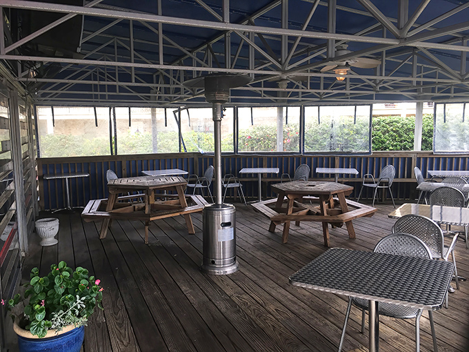 The outdoor patio offers Florida sunshine with your pancakes&mdash;because vitamin D is the secret ingredient in any good breakfast.