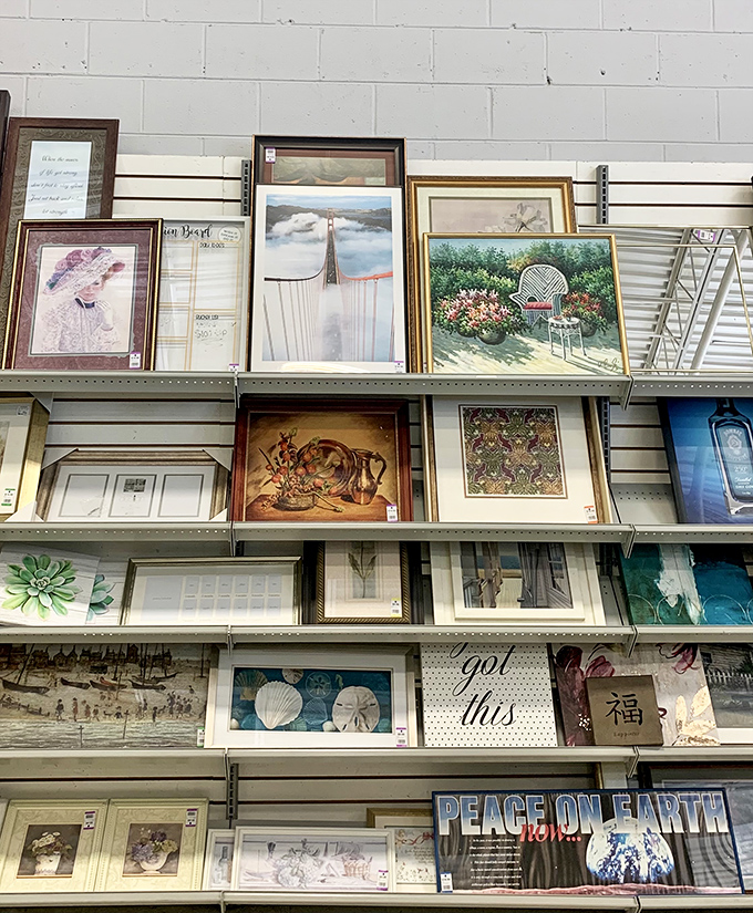 Wall art for every taste &ndash; from serene landscapes to inspirational quotes, because nothing says "adulting" like finally hanging something on those bare walls.