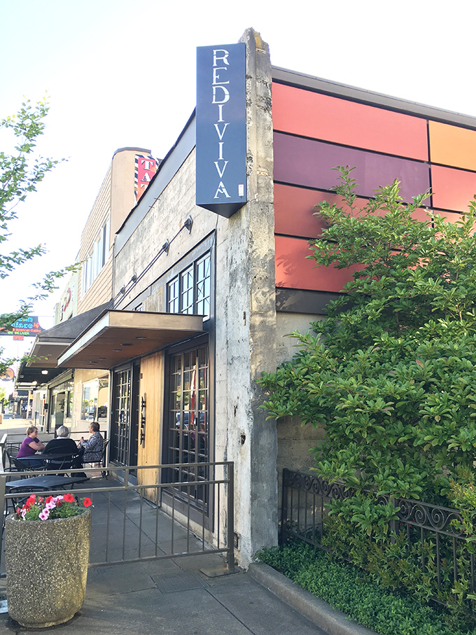 Rediviva Restaurant brings contemporary dining flair to Aberdeen's food scene, where outdoor seating captures the town's relaxed vibe.