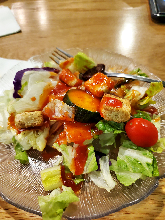 Fresh, colorful, and generous &ndash; even the salads here understand that bigger is definitely better sometimes. 