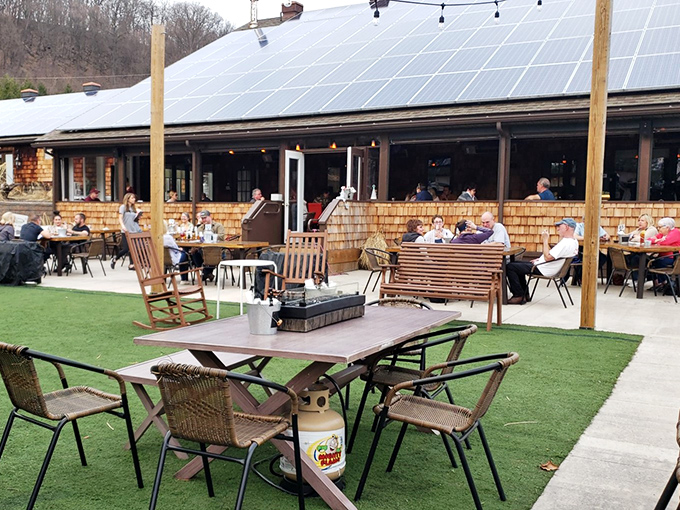 Shy Bear Brewing proves that craft beer culture thrives even where housing costs don't&mdash;outdoor seating with mountain views and prices that won't tap your retirement fund.