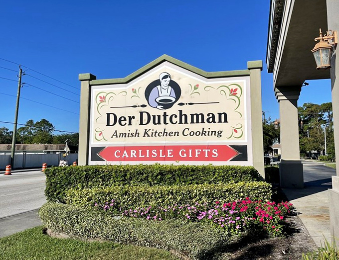 The sign that launched a thousand road trips &ndash; Amish Kitchen Cooking in Florida is the crossover episode we didn't know we needed.