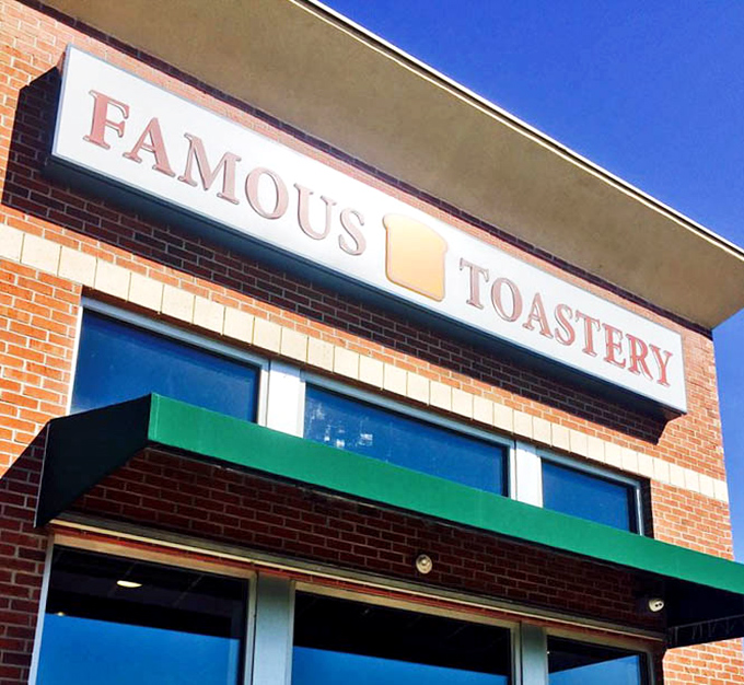 That iconic sign with its toast logo&mdash;simple, straightforward, and somehow making you hungry just by looking at it. Pavlov would be impressed.