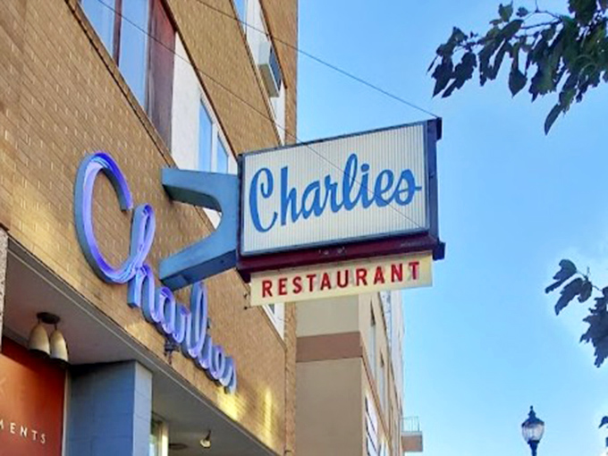 That illuminated sign isn't just advertising&mdash;it's a promise that some things in this world remain deliciously unchanged by time.