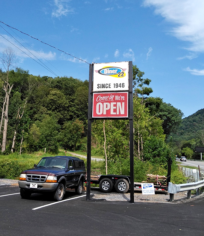 Since 1946, this sign has been guiding hungry travelers to one of Pennsylvania's most beloved roadside treasures.