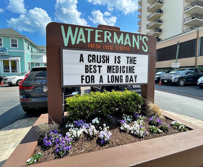 "A crush is the best medicine for a long day"&mdash;words to live by from a restaurant that clearly understands the healing power of good food.