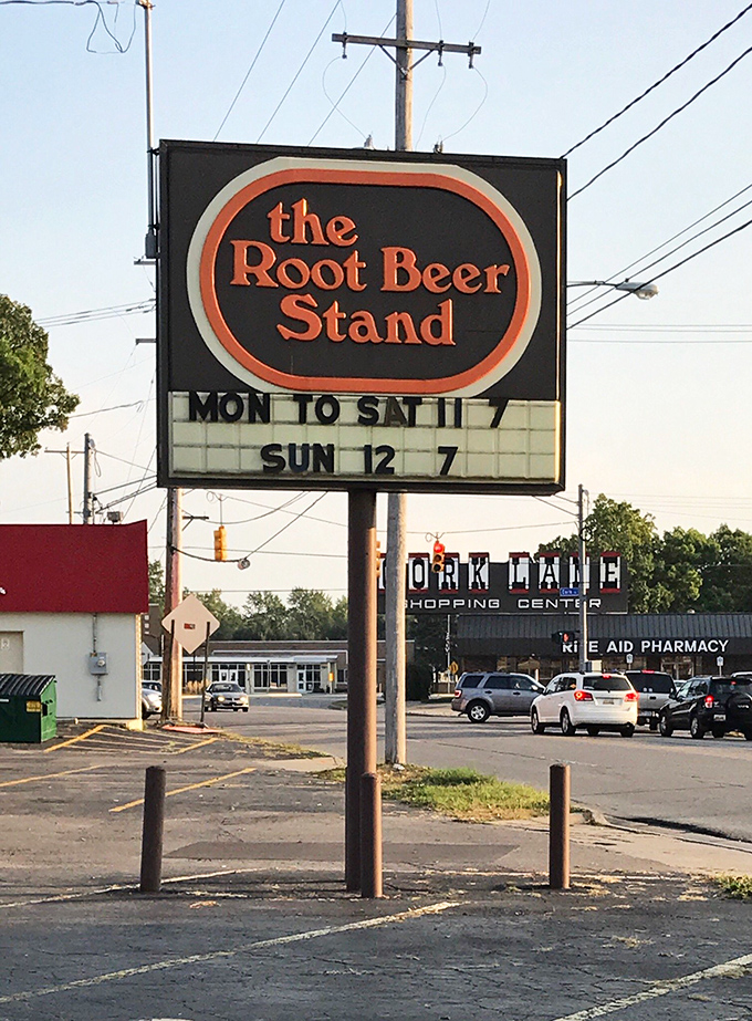 That iconic sign stands as a lighthouse for the root beer obsessed, broadcasting its siren call of summer refreshment to Kalamazoo travelers.