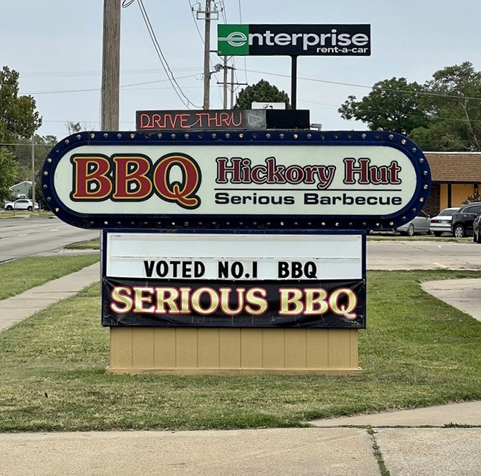 The sign says it all: "A Family Tradition" celebrating 60 years of BBQ excellence. Some things in life get better with age&mdash;Archibald's is proof.