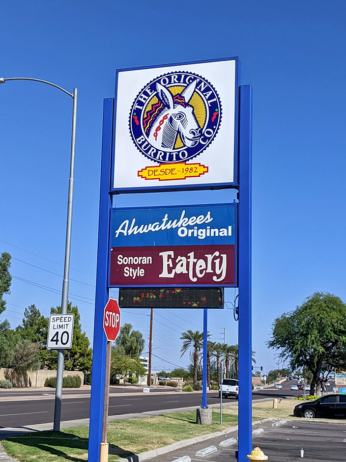 The roadside beacon that's guided hungry travelers since 1982, promising "Sonoran Style" isn't just a phrase—it's a philosophy.