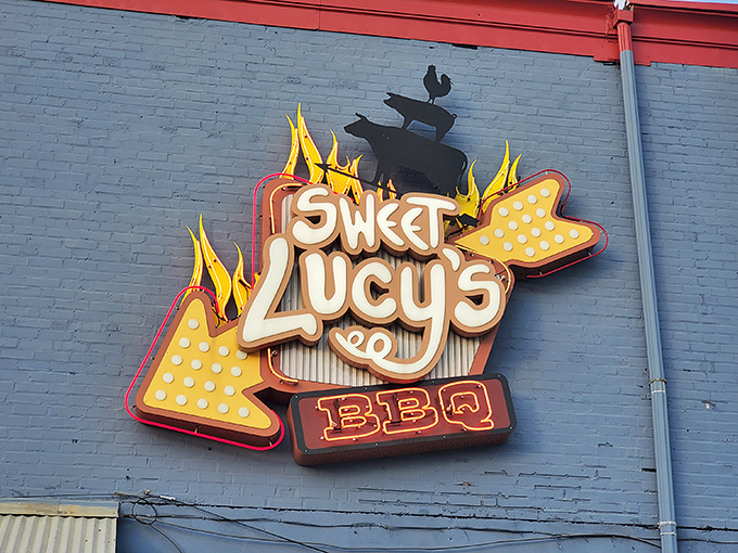 That sign isn't just advertising &ndash; it's a beacon of hope for anyone seeking barbecue enlightenment in Philly.