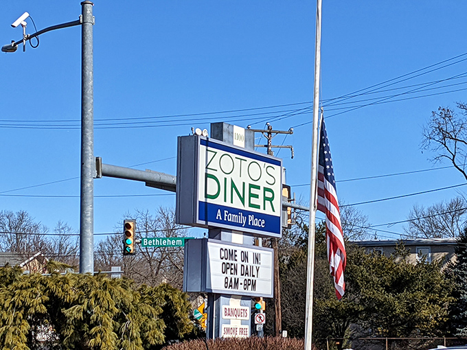 A Family Place proclaims the roadside sign, and truer words were never illuminated in neon blue against the Pennsylvania sky.