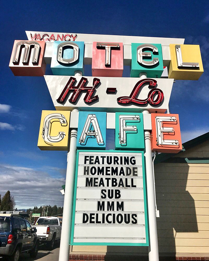 That sign doesn't just advertise a caf&eacute;&mdash;it's a colorful promise of deliciousness that's been keeping its word for decades.