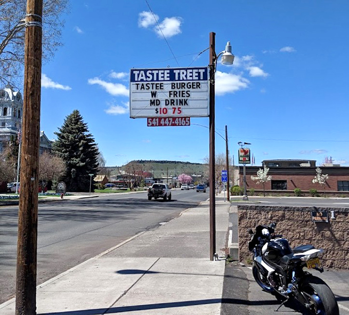 The roadside marquee that's changed countless travel plans with its siren call of burgers, fries, and small-town charm.