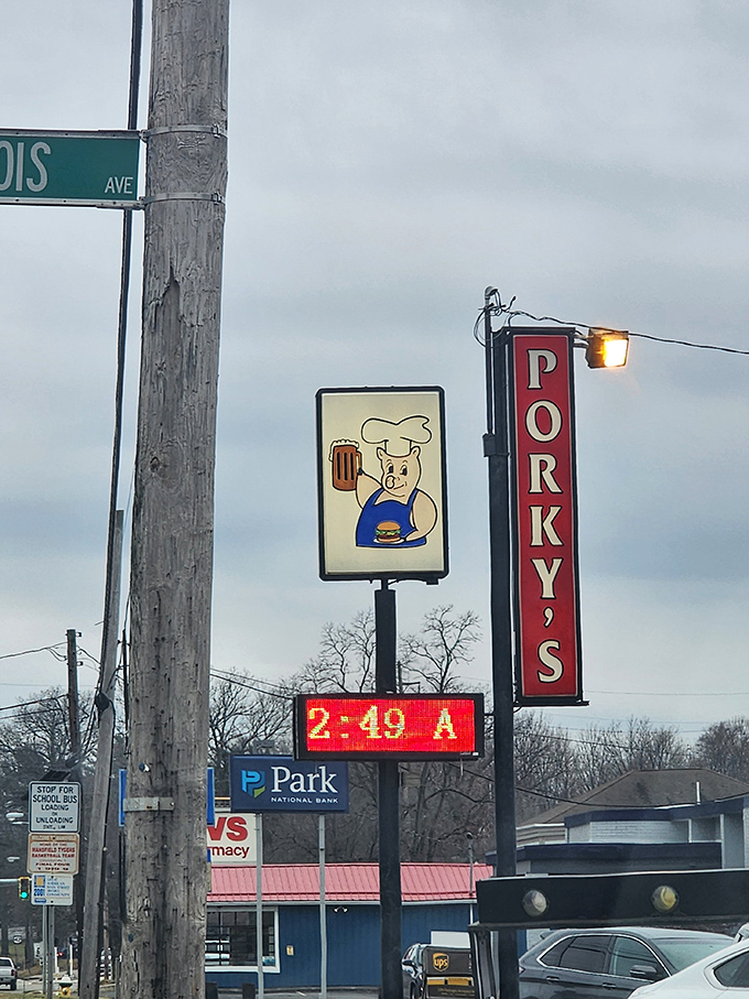 That iconic sign has guided hungry travelers for decades, a beacon of hope in a world of disappointing drive-thrus.
