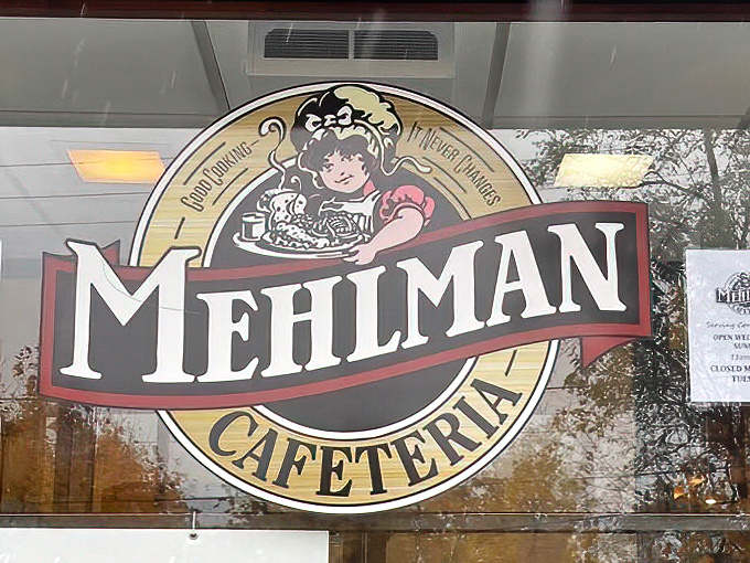 The Mehlman name stands proud on that window, a beacon for anyone seeking honest-to-goodness comfort food.