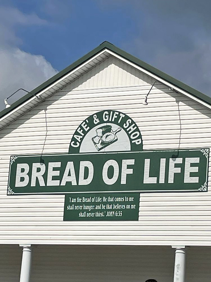 The sign says it all&mdash;Bread of Life Caf&eacute; & Gift Shop isn't just feeding stomachs; it's nourishing something deeper in Liberty, Kentucky.