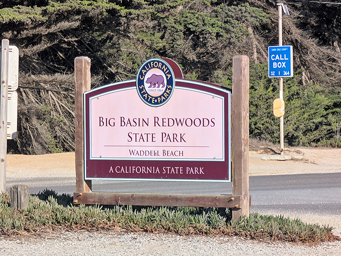 The entrance sign promises adventures beyond&mdash;a portal between everyday life and extraordinary experiences that have defined California for generations.