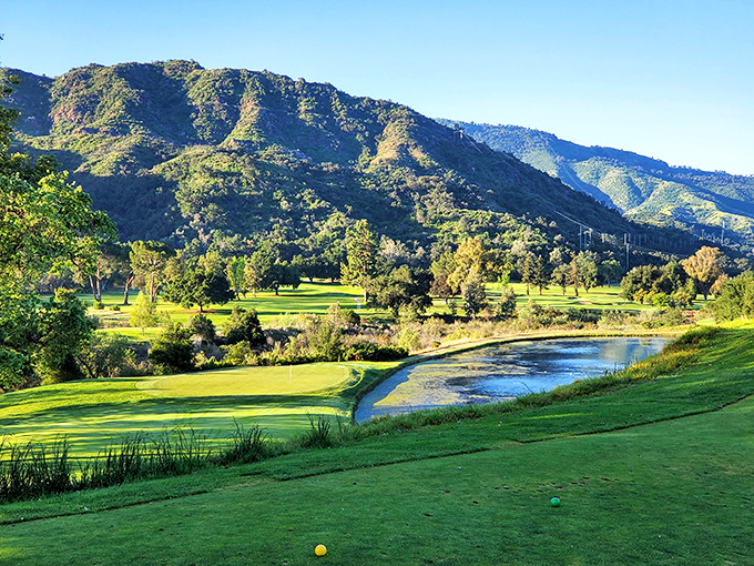 Soule Park Golf Course: where duffers might slice into the rough, but are compensated with views that would make even non-golfers reach for a club.