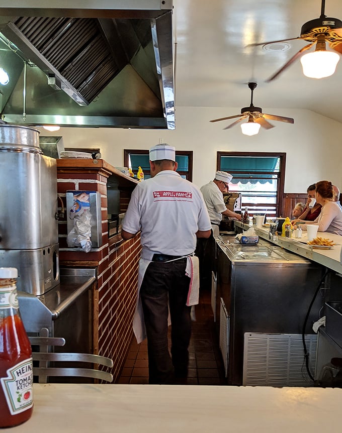 The staff's uniforms haven't changed in decades because when you've perfected something, why mess with it? Their expertise is the secret sauce in every dish.