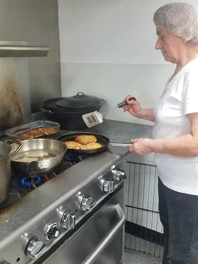 Where tradition meets stovetop &ndash; watching these pierogies being prepared is like witnessing a time-honored ritual that spans generations.