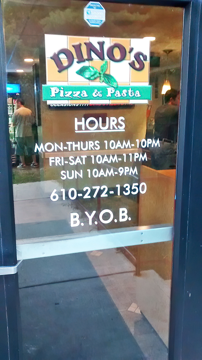 Store hours posted proudly &ndash; because good things come to those who know when to show up.