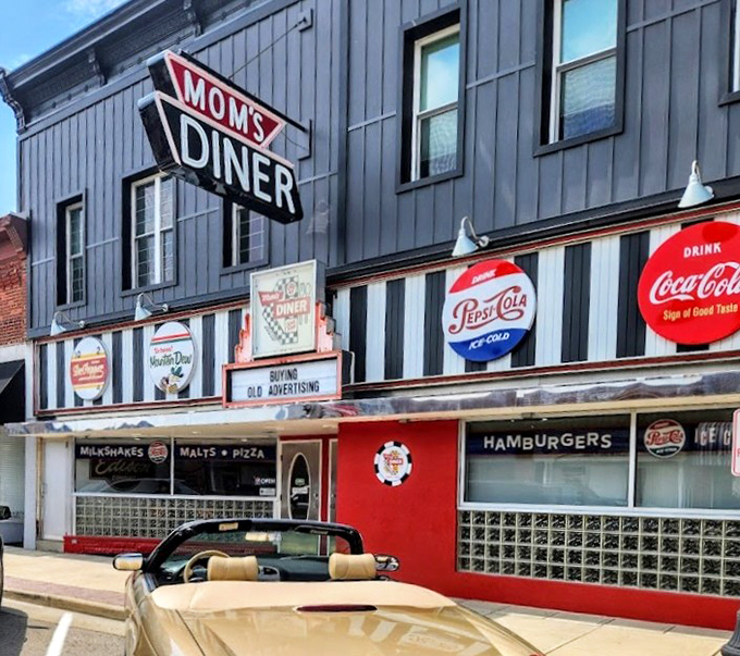 That vintage sign isn't just announcing a restaurant&mdash;it's broadcasting a promise of homestyle cooking that's stood the test of time.