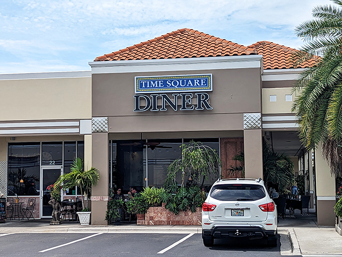 A Florida strip mall treasure with a loyal following. That terracotta roof has sheltered countless memorable meals and conversations.