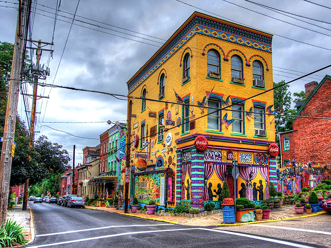 From the street, Randyland stands as a beacon of creative possibility in a world that too often settles for beige and predictable.