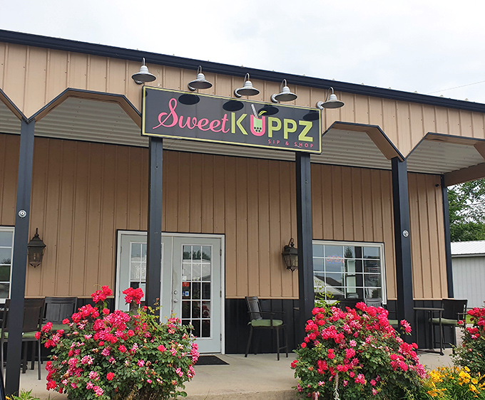 Sweet Kuppz beckons with colorful blooms and the promise of treats that won't require a second mortgage to enjoy.