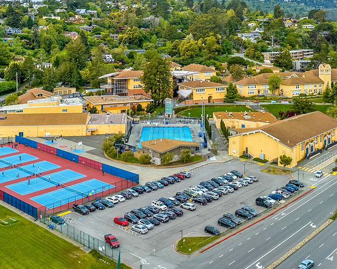 Beyond the tourist attractions, Sausalito maintains its community heart with schools and recreation facilities for year-round residents.