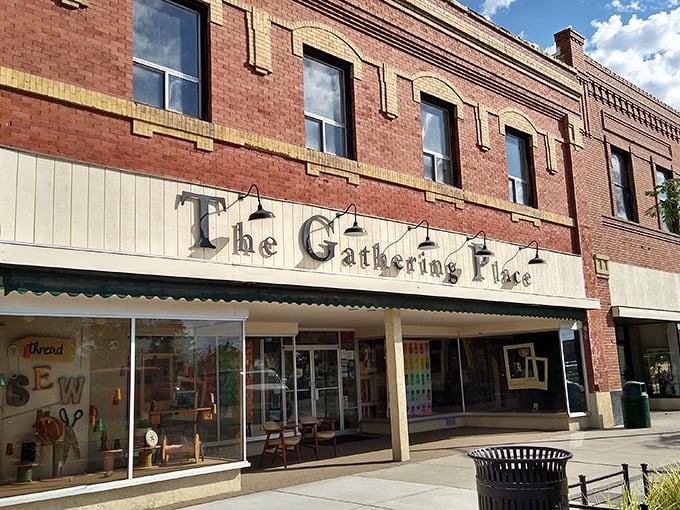 The Gathering Place lives up to its name – a downtown hub where community happens naturally, not through overpriced "experiential retail concepts."