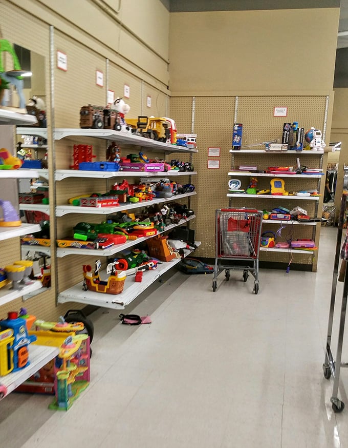 Toy section time machine: where childhood memories are triggered faster than you can say "I had that exact same Hungry Hungry Hippos game!"