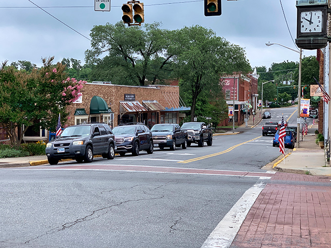 The charming streets of Orange, Virginia provide the perfect backdrop for treasure hunting. After antiquing, the town itself becomes part of the adventure.